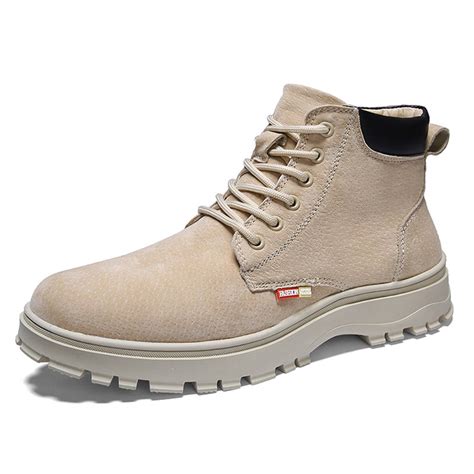 Clearance Men Elevator Martin Boots Increase Taller 28 Inch 7 Cm