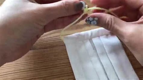 آموزش دوخت ماسک پارچه ای دو لایه با دوام الگوی ماسک Sewing Design