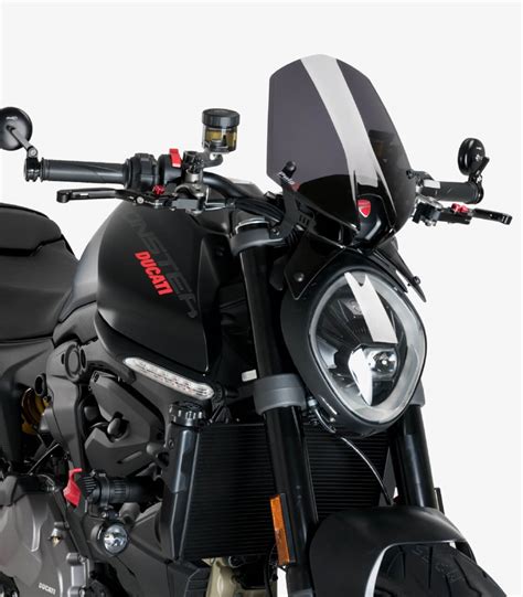Ducati Monster 937 2021 2024 Puig New Generation Sport Dark Smoked
