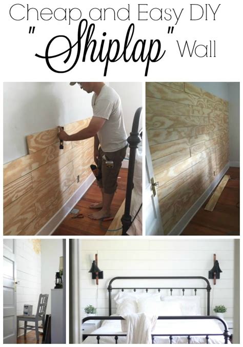Cheap And Easy Diy Shiplap Wall 2022