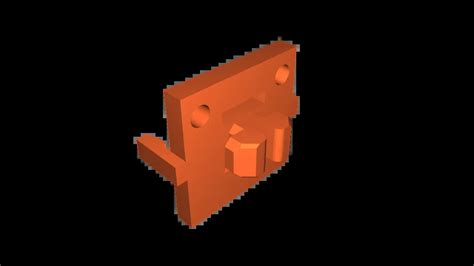 V Slot End Stop Mount By Mechemical Engineering Download Free Stl