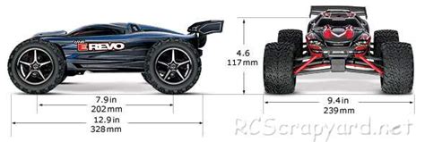 Traxxas E Revo Brushed WD Electric Monster Truck Radio Controlled Model