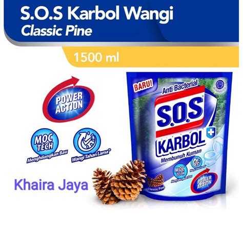 Jual Pembersih Sos Sos Lantai Karbol Classic Pine Apple Wonder Lemon