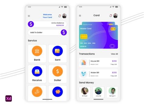 Banking Mobile Ui Kit Bank App Professional Template Kits Built For You