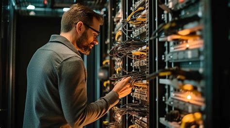 Premium Photo Checking The Server Is A Male It Professional Generative Ai