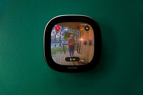 New Ecobee Smart Doorbell Beams Video To Thermostat Screen Cult Of Mac