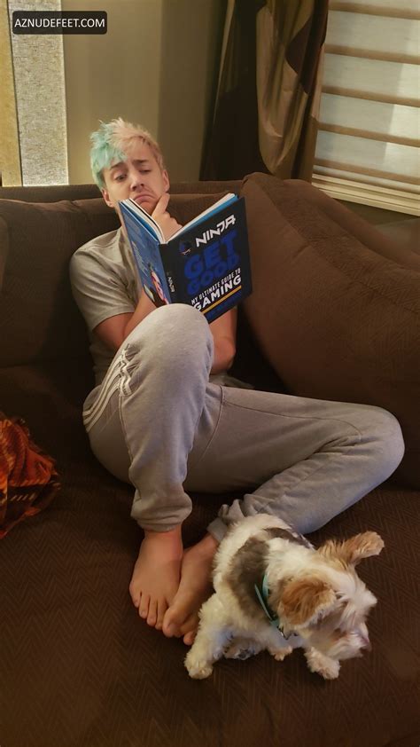 Tyler Blevins Feet Aznudefeet Men