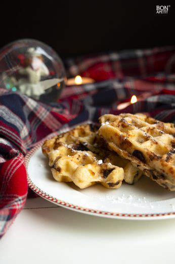 Luikse Wafels Met Chocolade Bonapetit