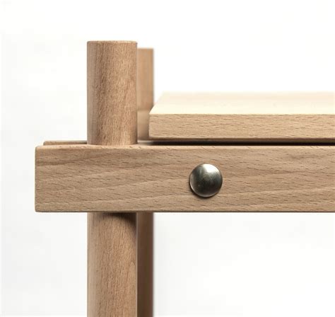 Two Designs For Modular Stacking Shelves With Unusual Connection