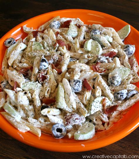 Capital B The Perfect Potluck Pasta Salad