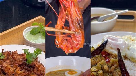 3 Dishes From Cd ပုဇွန်ချဉ်ကြော်ပဲကြာဇံဟင်း ကိုရီးယားချိစ်ရာမန်ပါ ကိုရာအကြော် Shorts Reels