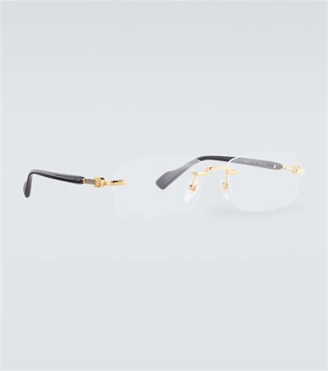 Gucci 125th Street Rectangular Glasses In Black Gucci Mytheresa
