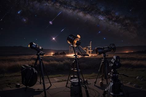 Premium AI Image Stellar Observatory S Celestial Phenomena Observation