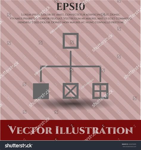 순서도 아이콘 벡터 기호 스톡 벡터 로열티 프리 422678305 Shutterstock