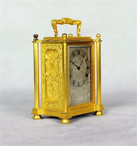Antiques Atlas English Fusee Carriage Clock James Voak Of London