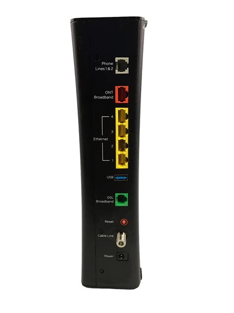 Atandt U Verse 5268ac Fxn Gateway Wireless Internet Router Modem No Cables