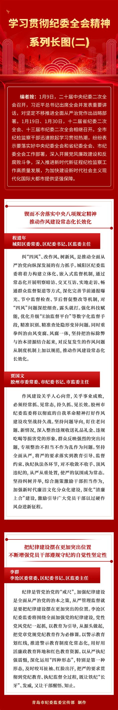 学习贯彻纪委全会精神系列长图（二）