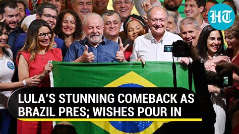 Pm Modi Sunak Putin Congratulate Lula Da Silva On Stunning Comeback