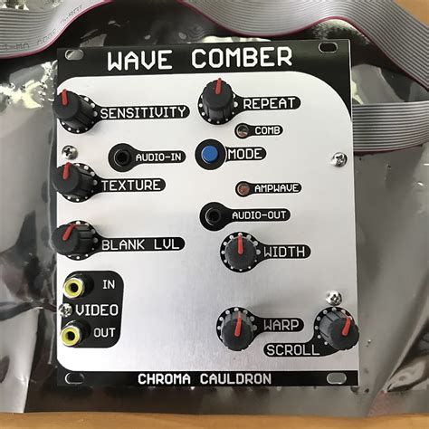 Chroma Cauldron Wave Comber Eurorack Module Video Reverb
