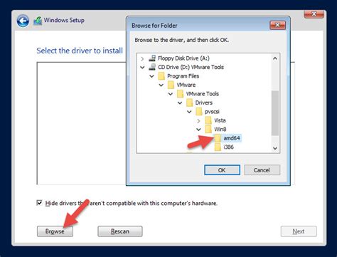 Vmwarewindows Server Driver Pvscsi Sans Floppy No Signed Device Drivers Were Found