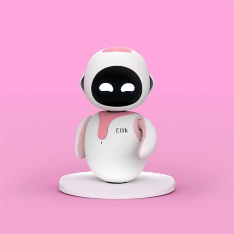 Robot Eilik Hồng Pastel Đồ Chơi Robot Thông Minh để Bàn Lazada Vn