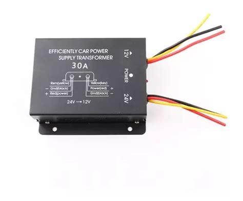 Inversor De Voltaje Del Vehículo 24v A 12v 30a Cuotas sin interés