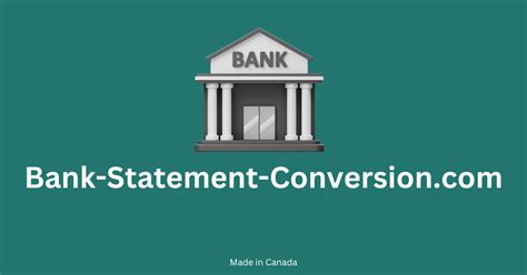 Accurate Bank Statement Converter From Pdf To Csv Qbo Excel Or Ofx