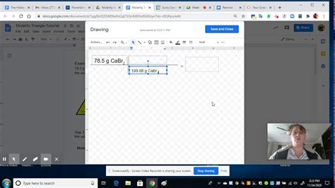 Molarity Triangle Tutorial Ex1 Youtube