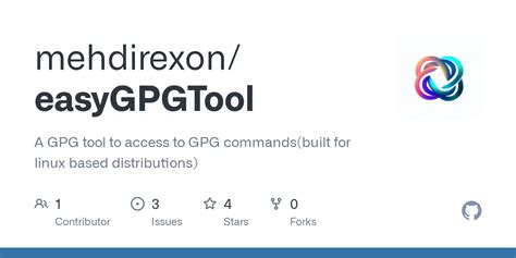 Github Mehdirexoneasygpgtool A Gpg Tool To Access To Gpg Commands