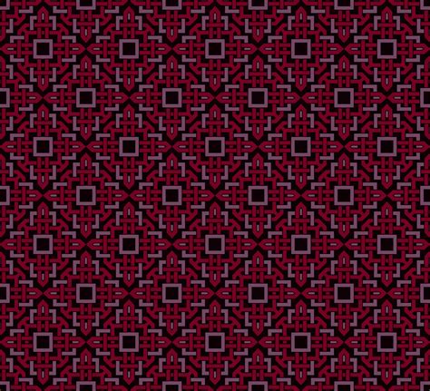 Seamless Pattern Decorative Symmetries Ornament Pattern Vector 591799
