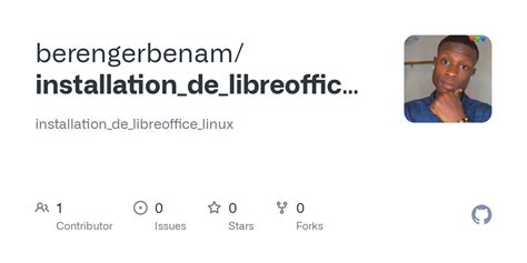 Github Berengerbenaminstallationdelibreofficelinux Installation