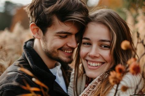 Premium Photo Happy Smiling Couple In Love