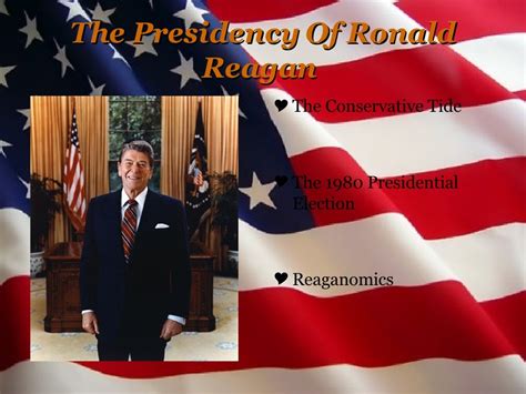 Ronald[reagan]presidency