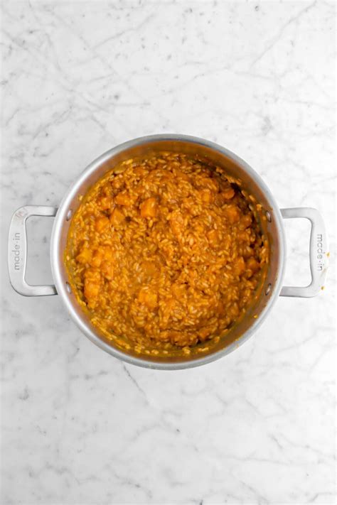 Roasted Butternut Squash Risotto Bakers Table