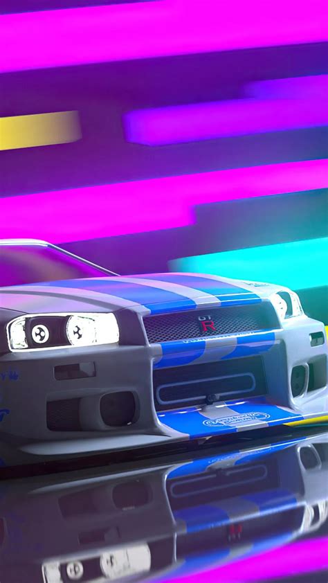 Nissan Skyline Gtr R34 Phone Wallpapers Wallpaper Cave