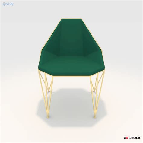D Model Armchair D Stock D Models For Professionals