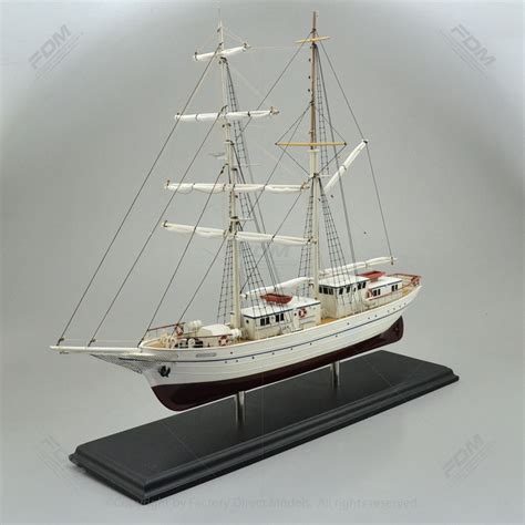 Brigantine Greif Sailing Ship Model Factory Direct Models