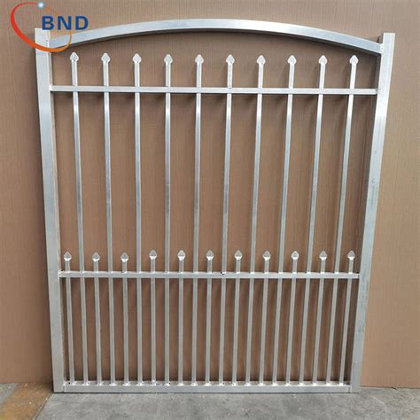Hot Dip Galvanized And Powder Coated Aluminum Gates Fence And Metal