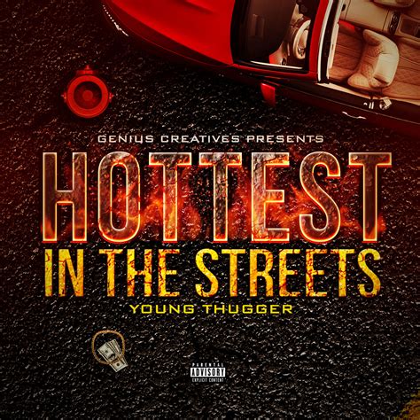 Hottest In The Streets Mixtape Cover Template