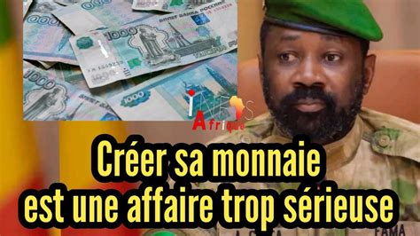 Créer sa propre monnaie est une affaire trop sérieuse YouTube