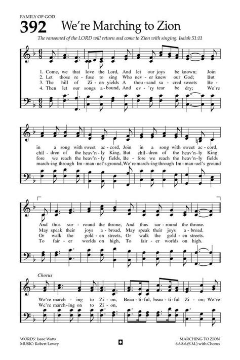 Baptist Hymnal 2008 392 Come We That Love The Lord Hymnary Org