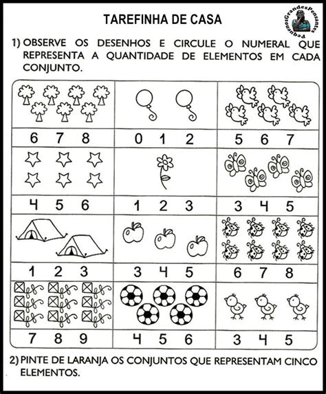 Atividades Para Casa Educação Infantil Educação infantil Atividades educativas de