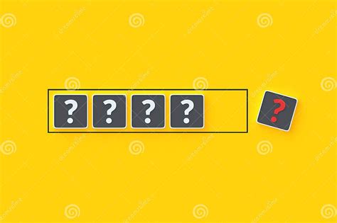 Fridge Magnet With Question Symbols In Frame Correct Answer Incorrect