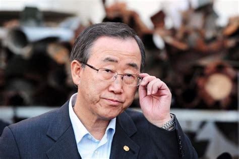 Ban Ki Moon Secretary General Of Un Editorial Image Image Of Attack