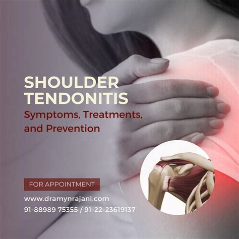 Dr Amyn Rajani On Linkedin Shoulder Tendonitis Symptoms Treatments