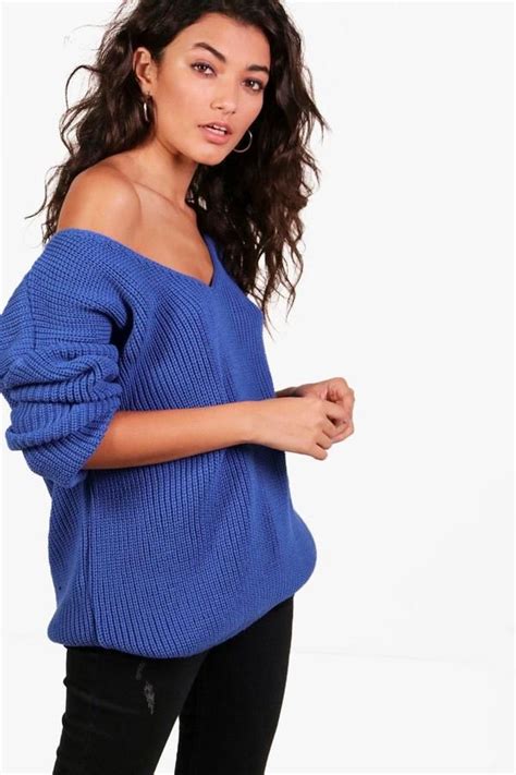 Oversized V Neck Sweater Fashion Sweaters For Women Clothes