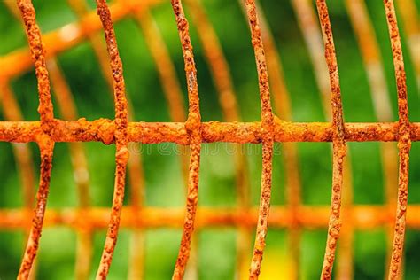 Geometry In The Gland Iron Texture For Background Stock Image Image
