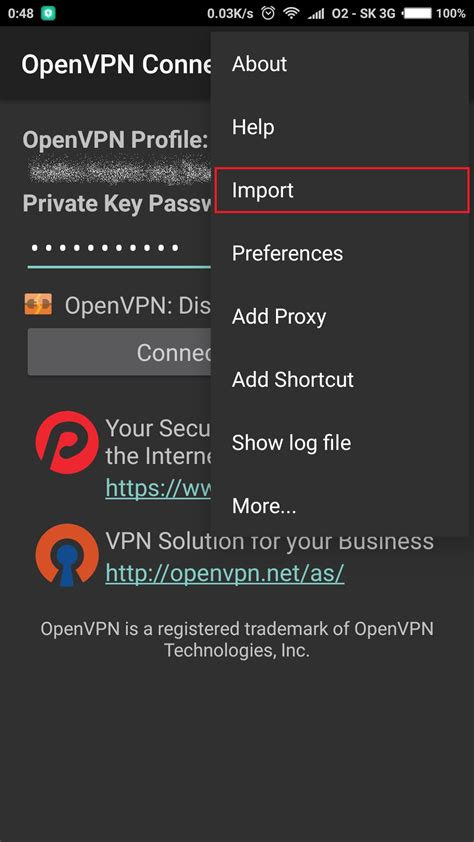 OpenVPN Import ITBlogSec Com