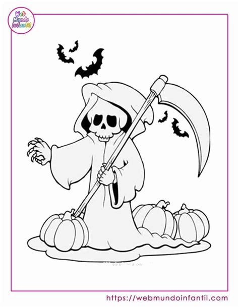 Dibujos De Halloween Para Colorear E Imprimir