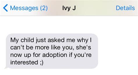 Two Text Messages Are Shown With The Same Caption As They Appear To Be In Conversation